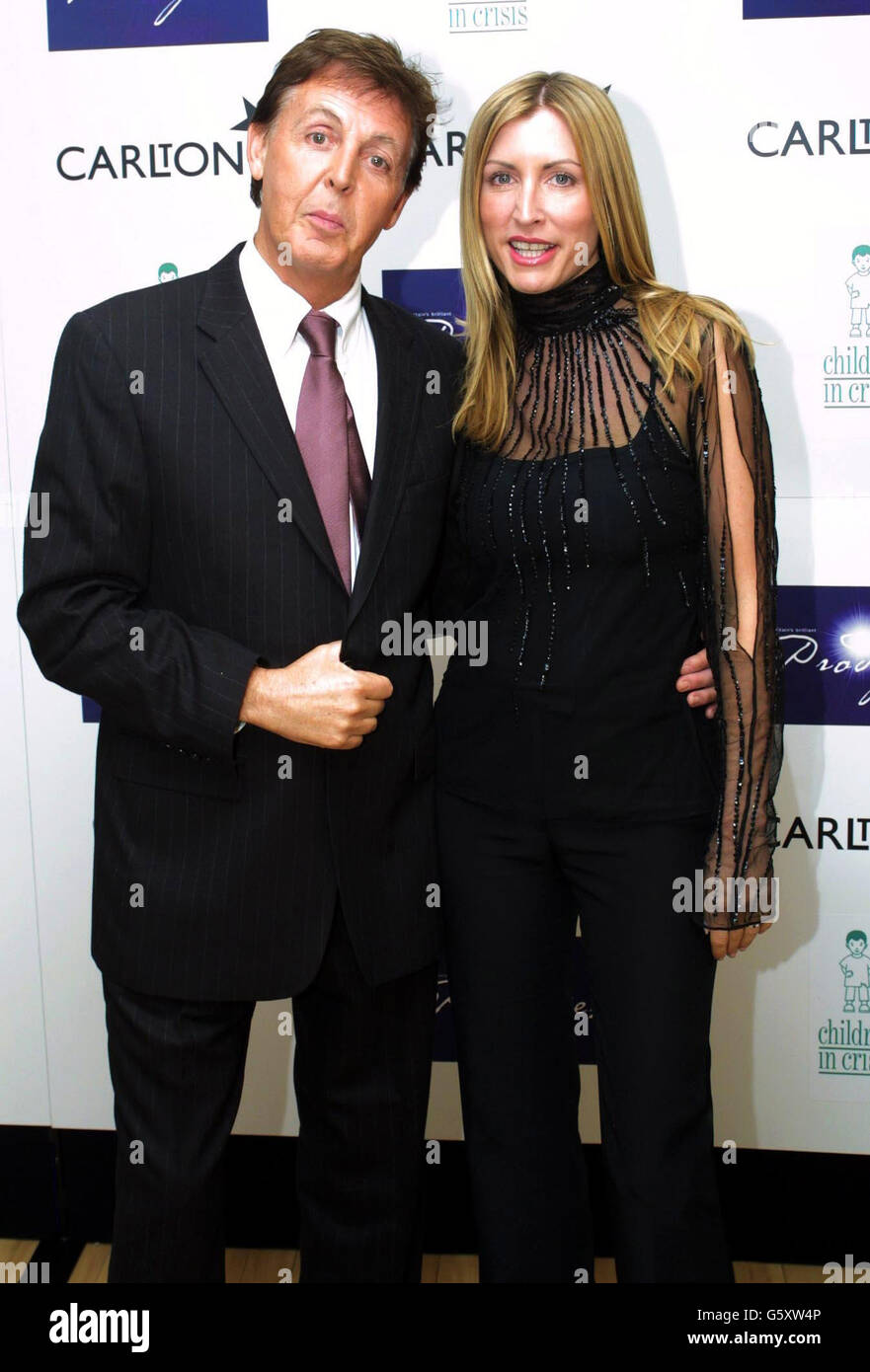 Sir Paul and Lady Heather McCartney attending Britain's Brilliant ...