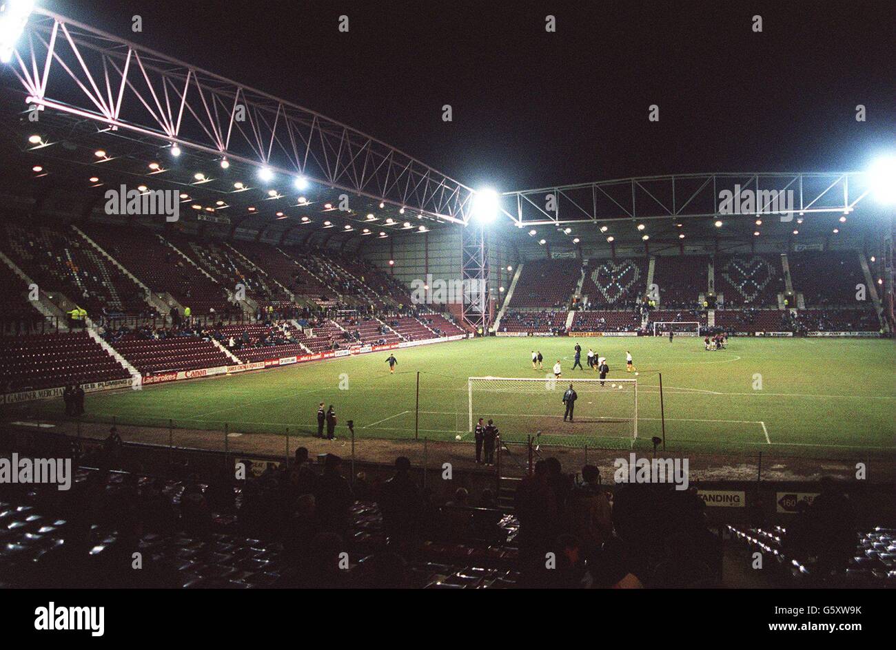 Scottish Soccer Grounds. Hearts' Ground Stock Photo - Alamy