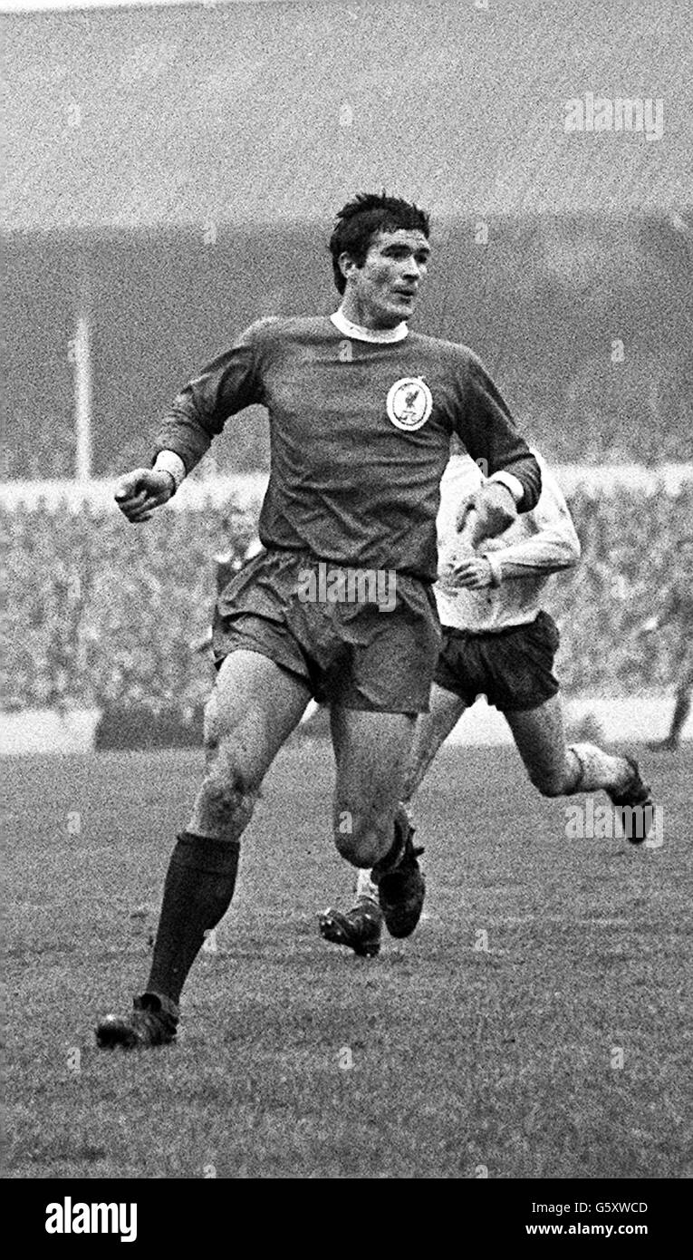 Ron Yeats centre-half and captain of Liverpool F.C. Ron Yeats centre ...