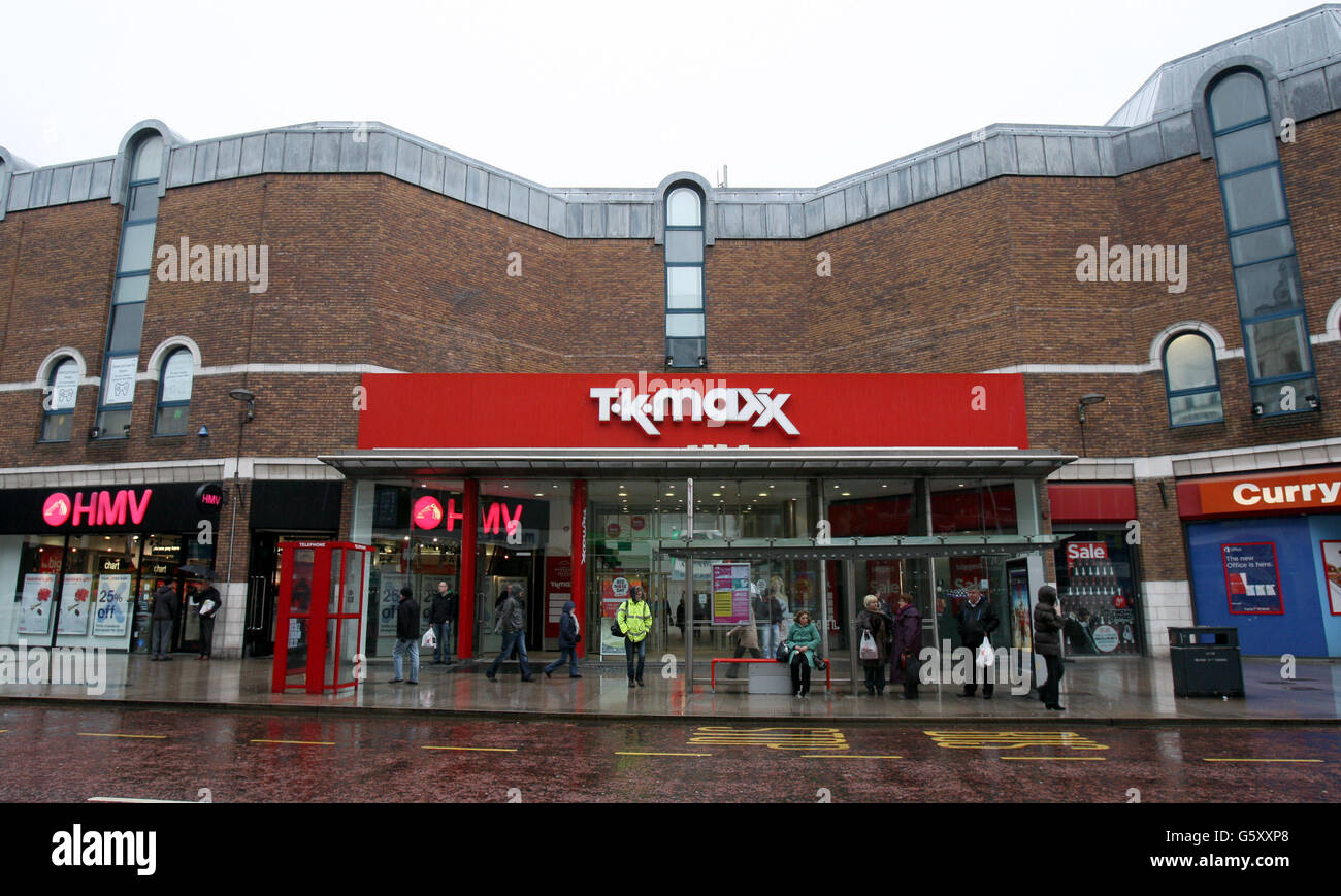 Tk maxx belfast hi-res stock photography and images - Alamy
