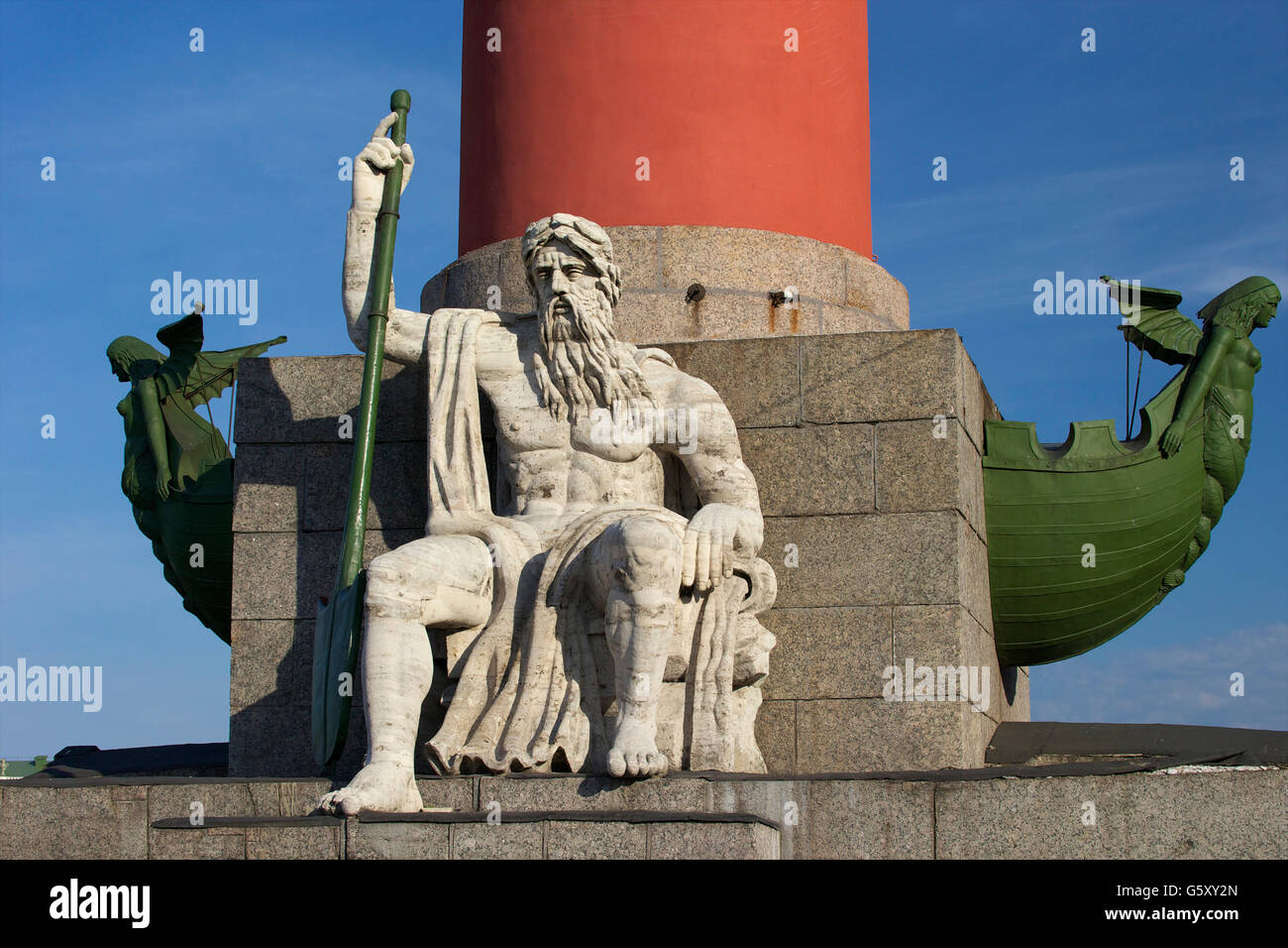 Strelka of vasilievsky island hi-res stock photography and images - Alamy
