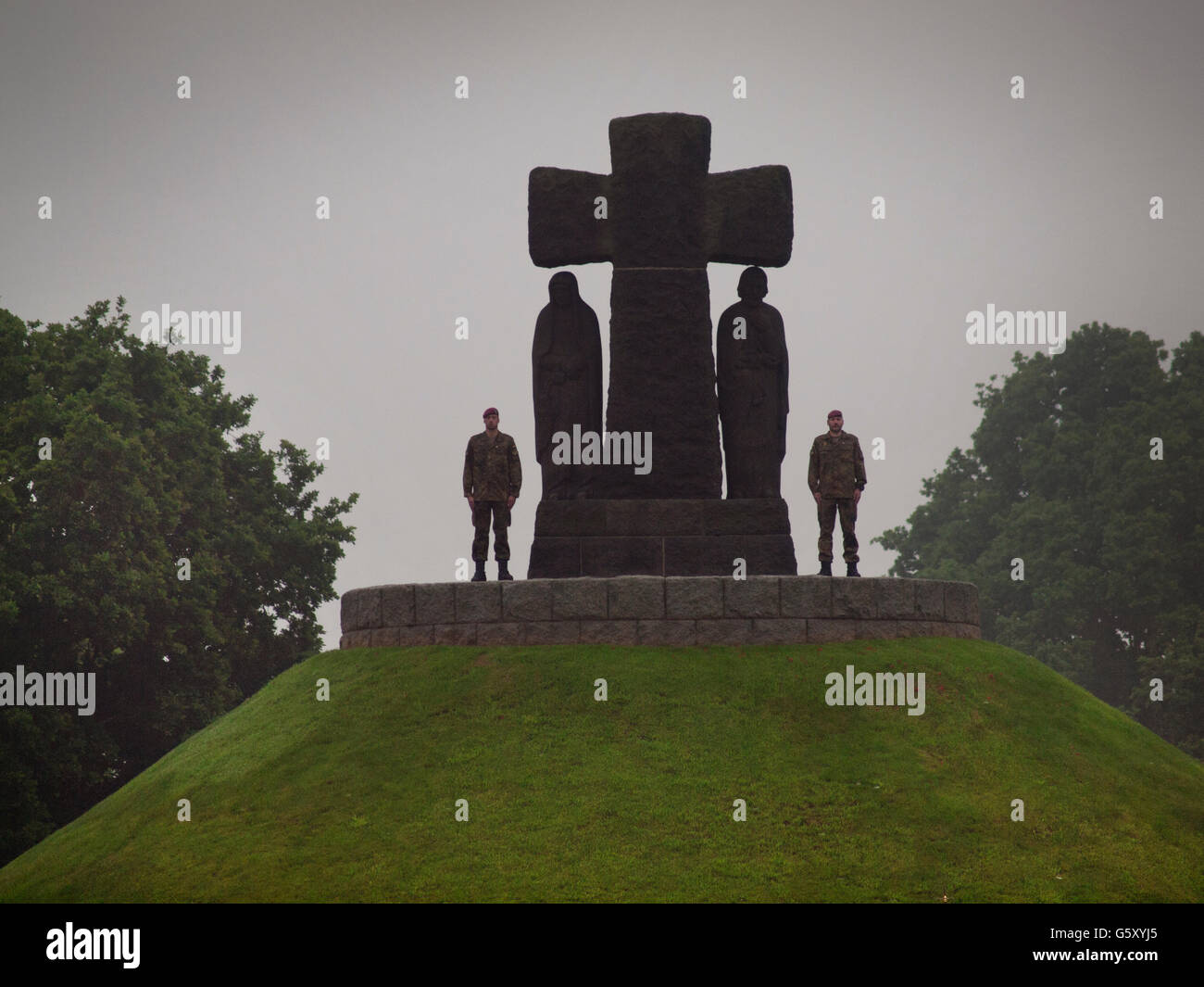 La Cambe German War Cemetery in Normandy, France Stock Photo - Alamy