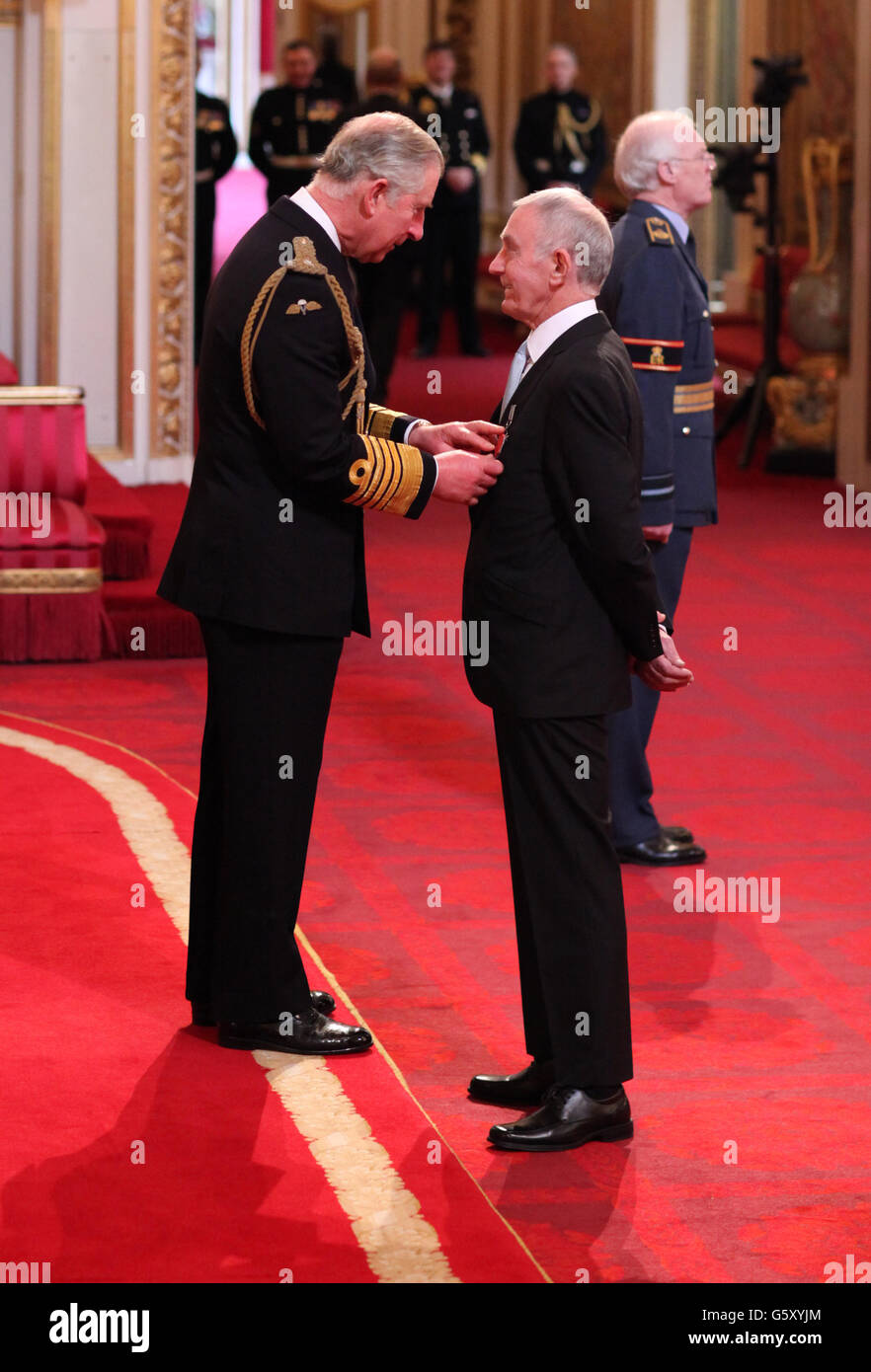 Jack Denness from Rochester receiving his Member of the British Empire ...