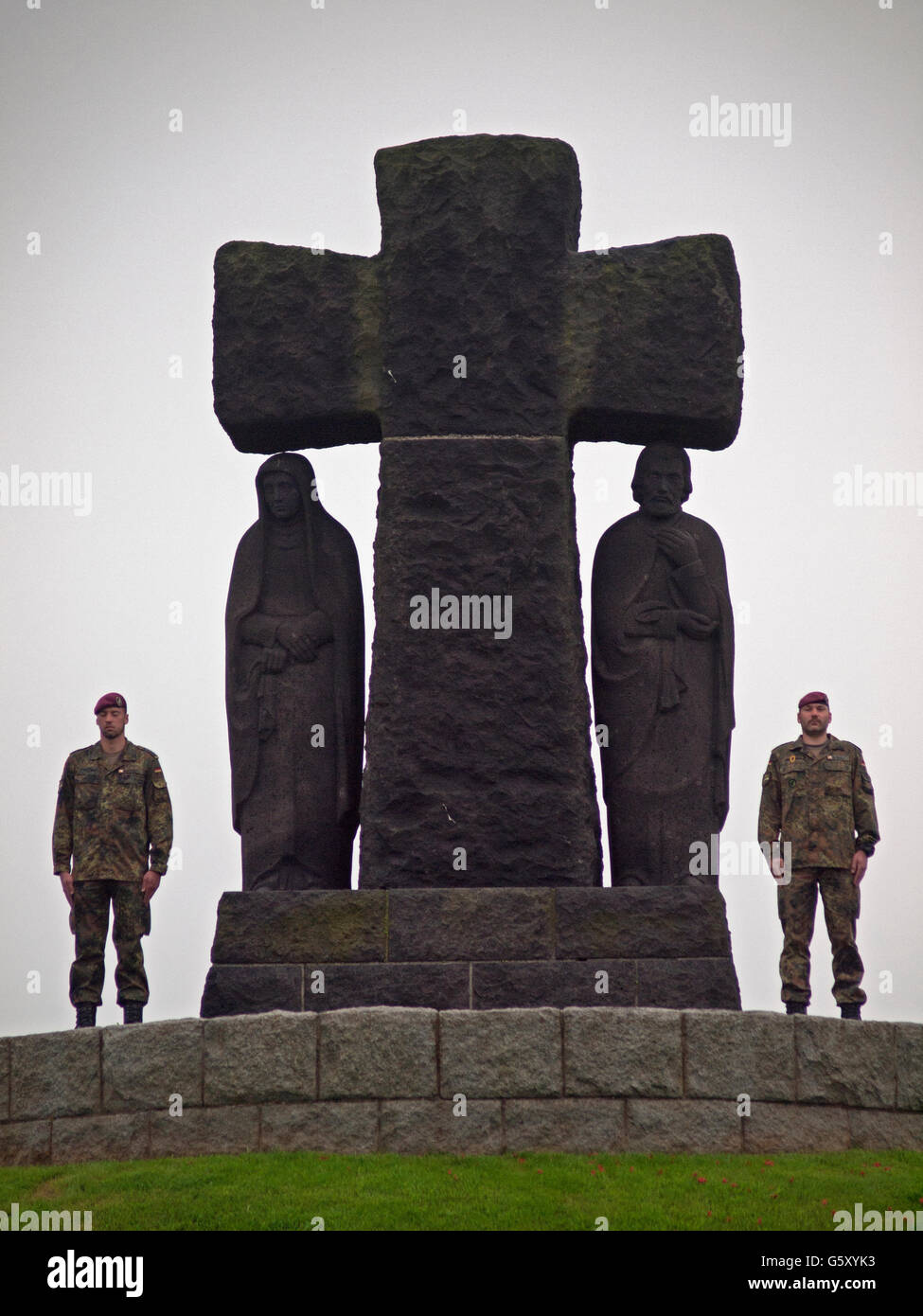 La Cambe German War Cemetery in Normandy, France Stock Photo - Alamy