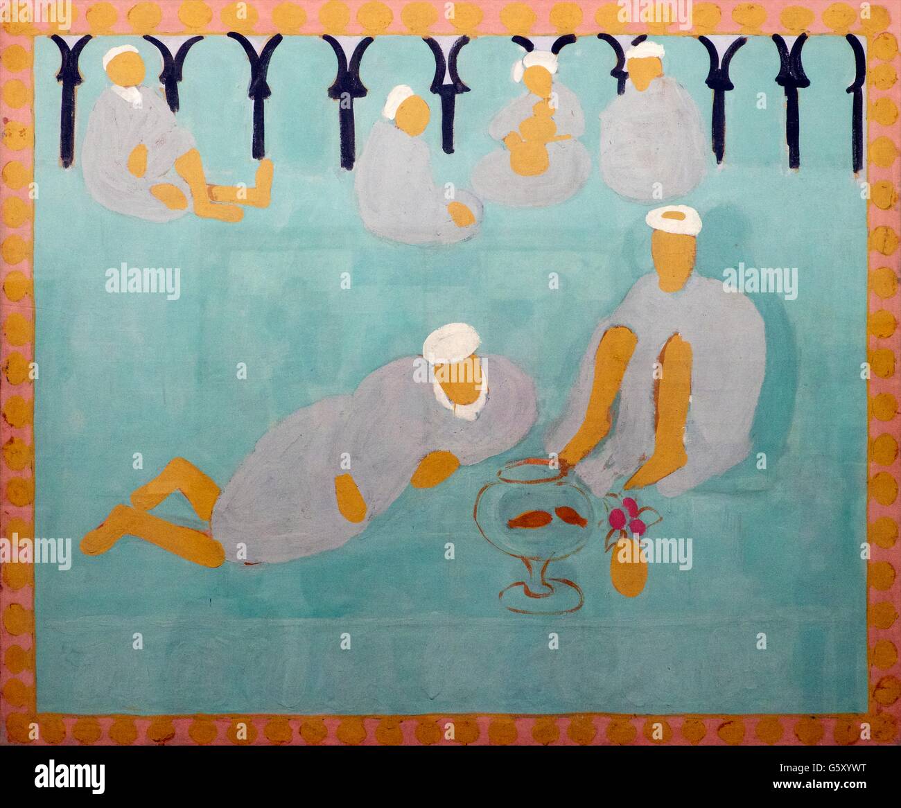 Arab Cafe, by Henri Matisse, 1913, State Hermitage Museum, Saint ...