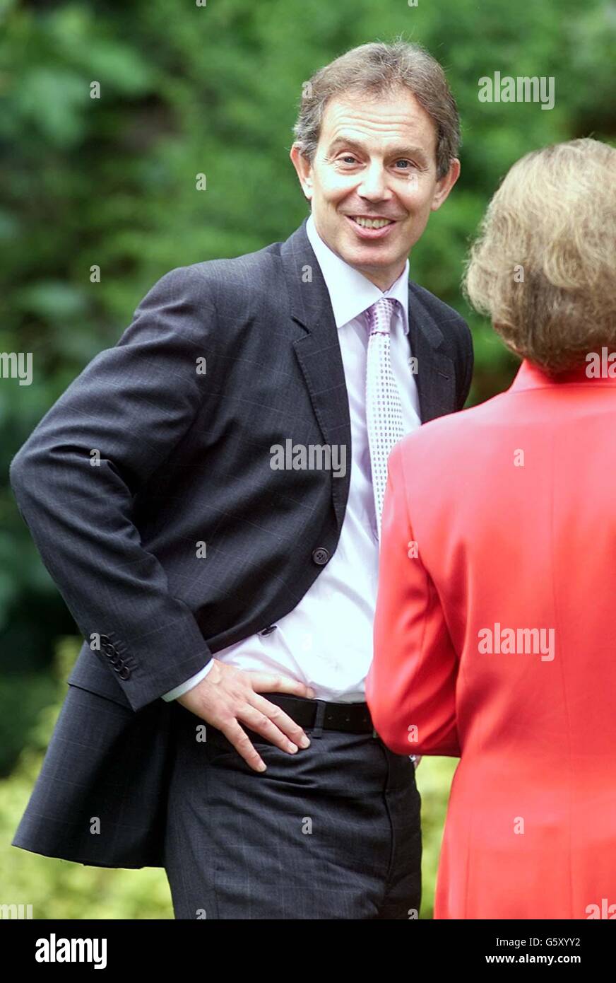 Britain's Prime minister Tony Blair Stock Photo - Alamy