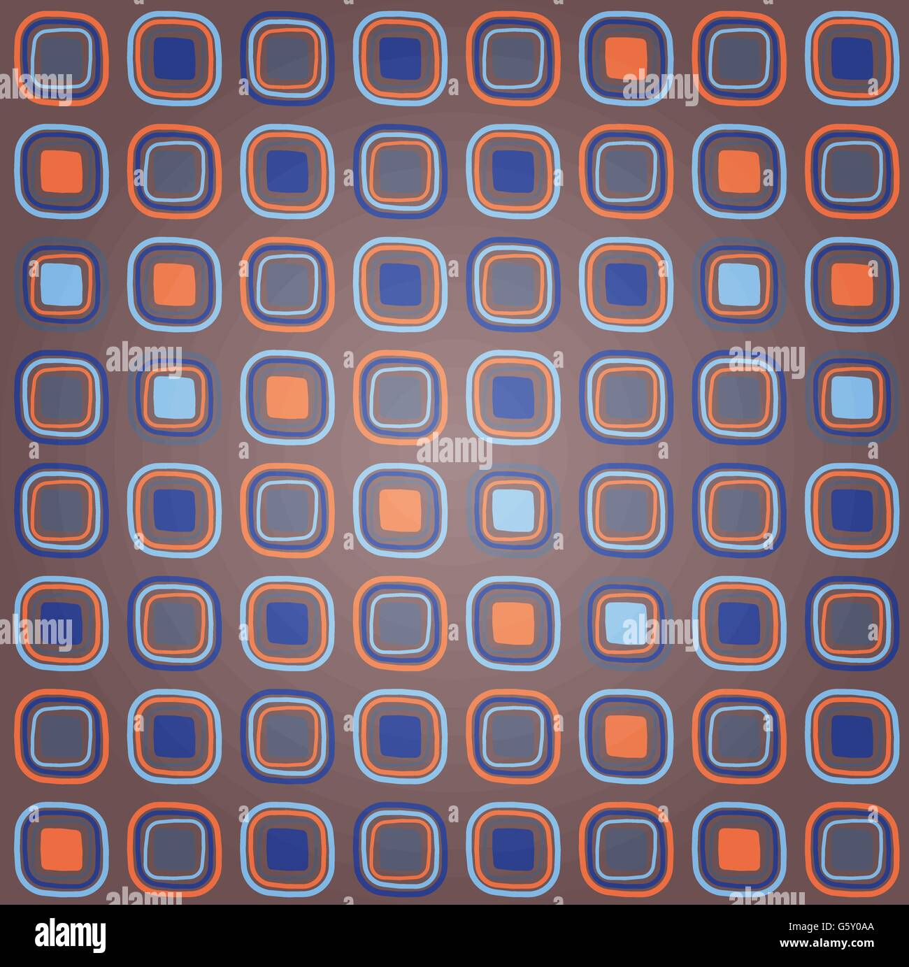 Vector Background of Colorful Retro Squares Seamless Pattern Stock ...