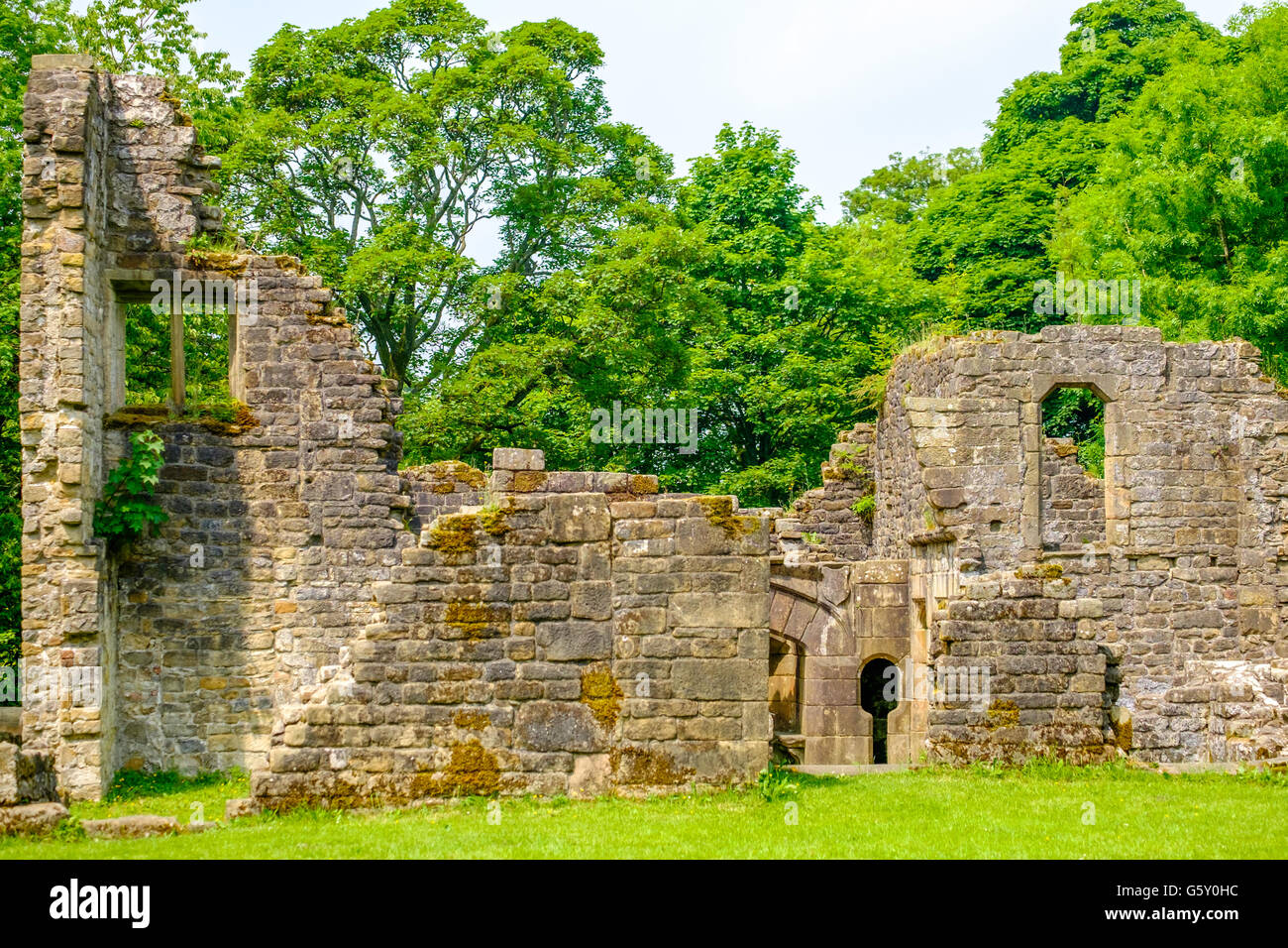Wycoller hall hi-res stock photography and images - Alamy