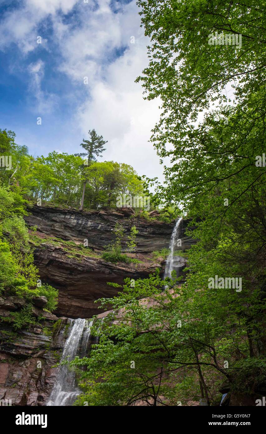 Kaaterskill Falls the Catskills Mountains of New York Stock Photo - Alamy