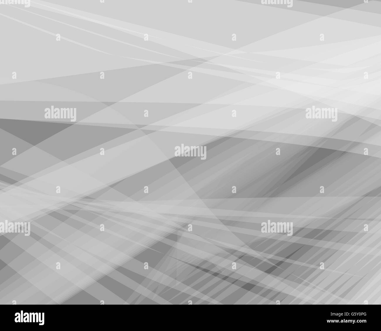 Monochrome white abstract vector background, gray transparent wave ...