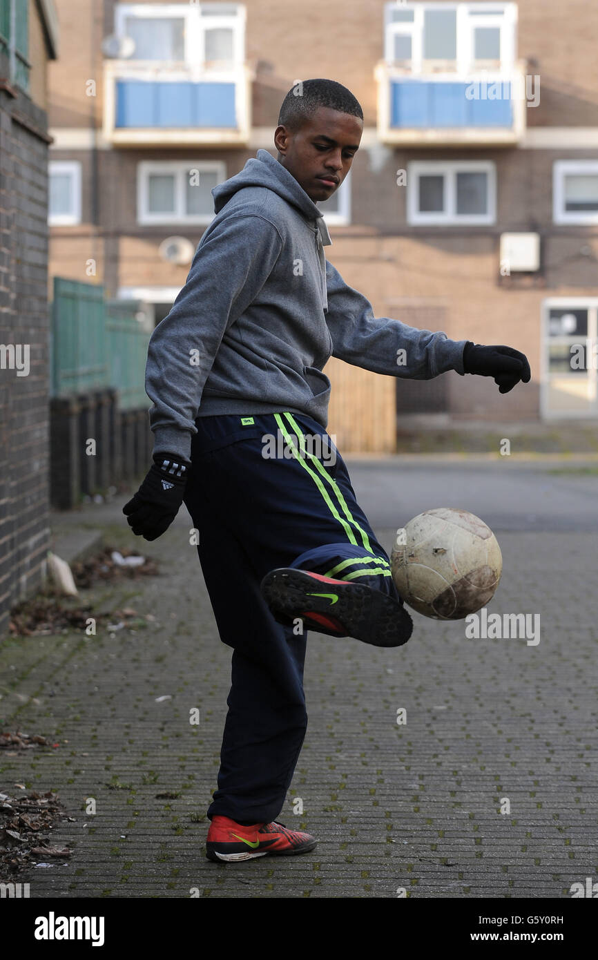 Birmingham which one worst areas in country child poverty hi-res stock ...