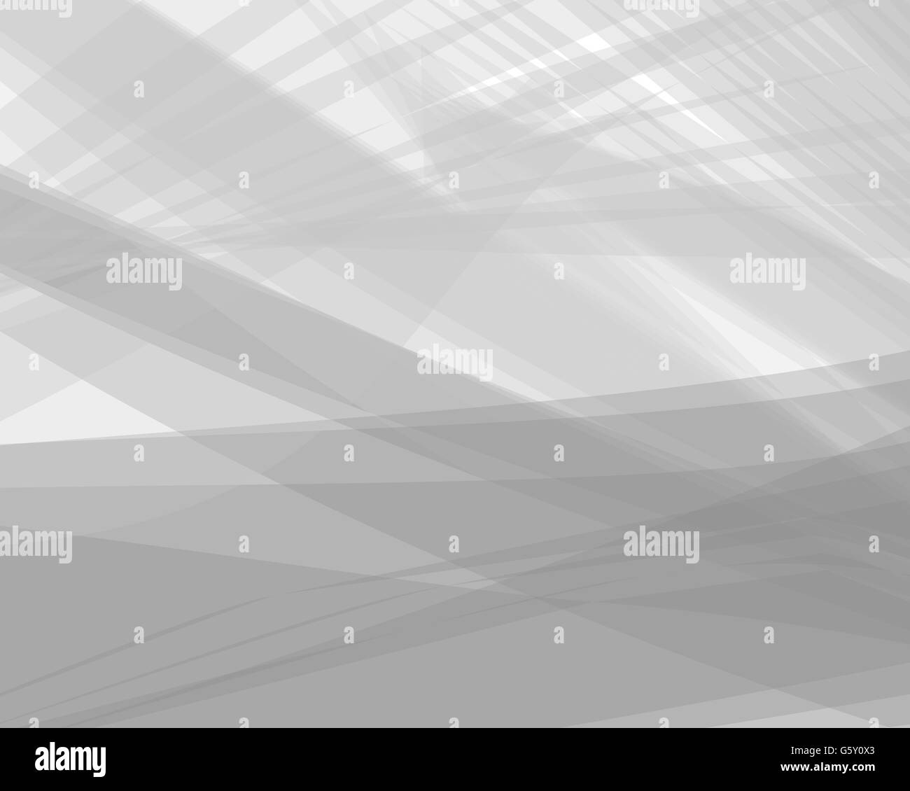 Monochrome white abstract vector background, gray transparent wave ...