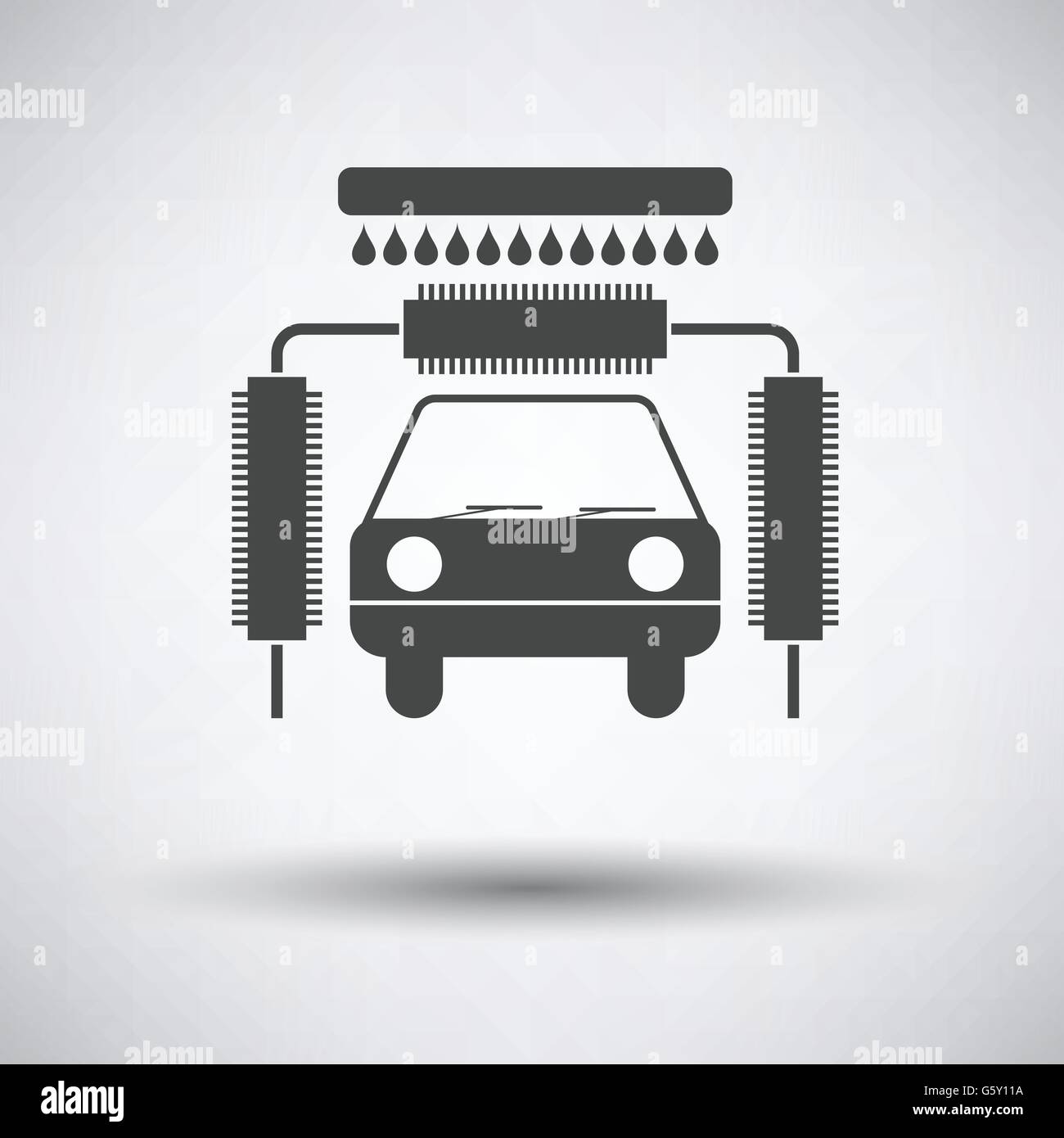 Car wash button icon vector hi-res stock photography and images - Alamy