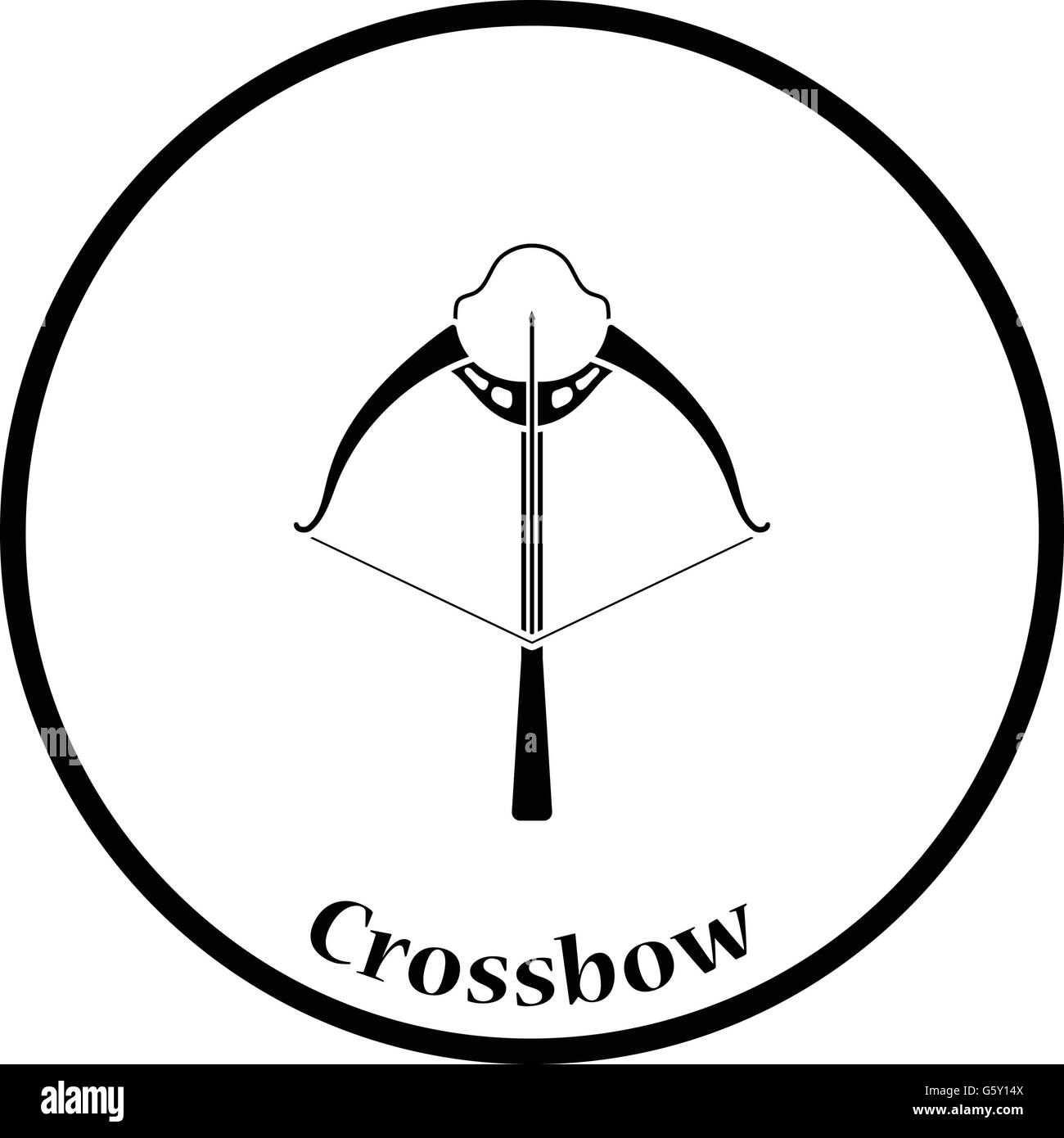 Crossbow arrow bolt Black and White Stock Photos & Images - Alamy