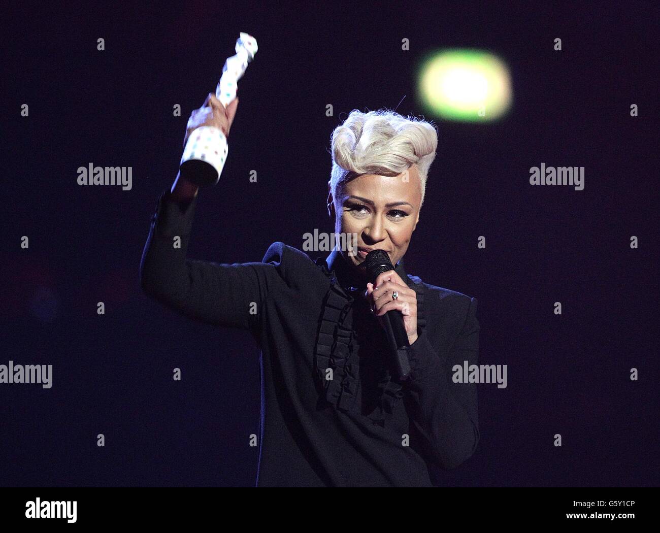 Brit Awards 2013 - Show - London Stock Photo - Alamy