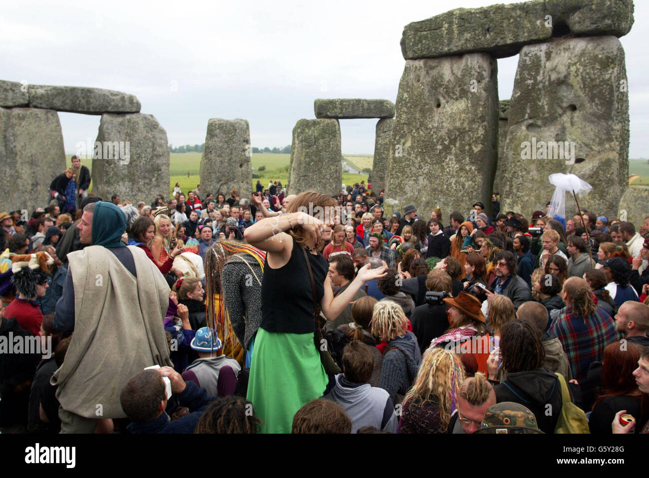 Solstice at Stonehenge Stock Photo - Alamy