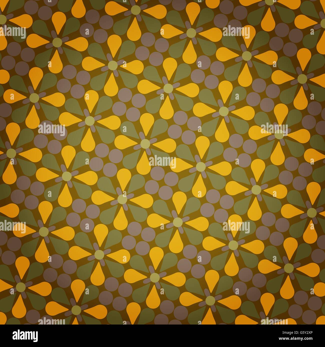 Vector Background of Artful Seamless Pattern Stock Vector Image & Art ...