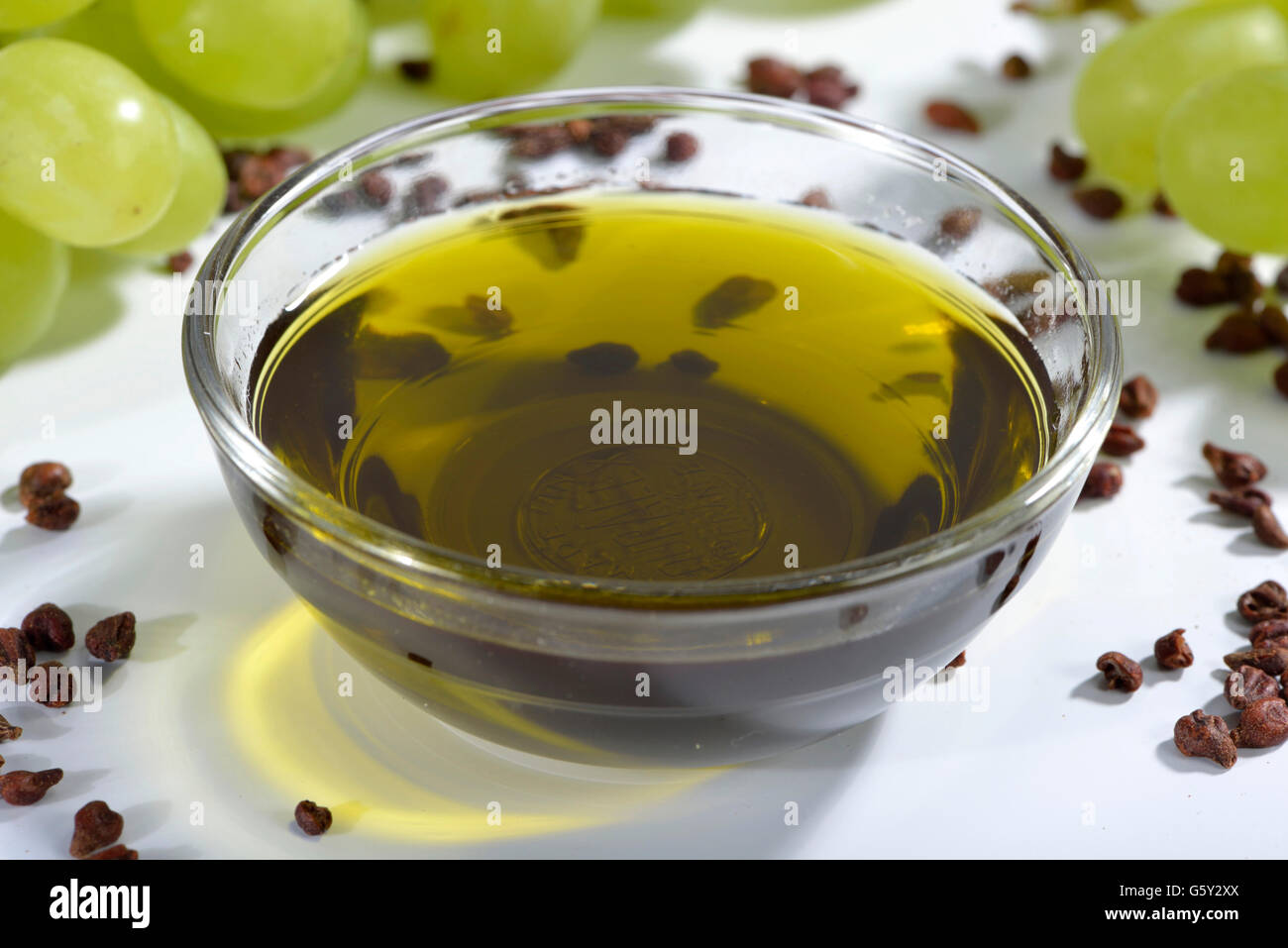 Grape seed oil vitis vinifera hi-res stock photography and images - Alamy