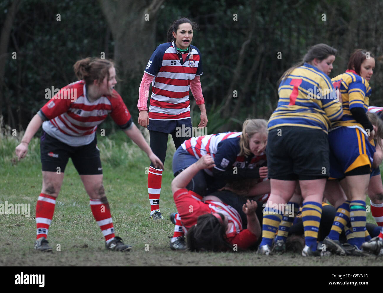 Rugby Union - Laura Wright Stock Photo - Alamy