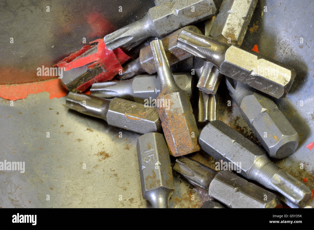 Head screw bits hi-res stock photography and images - Alamy