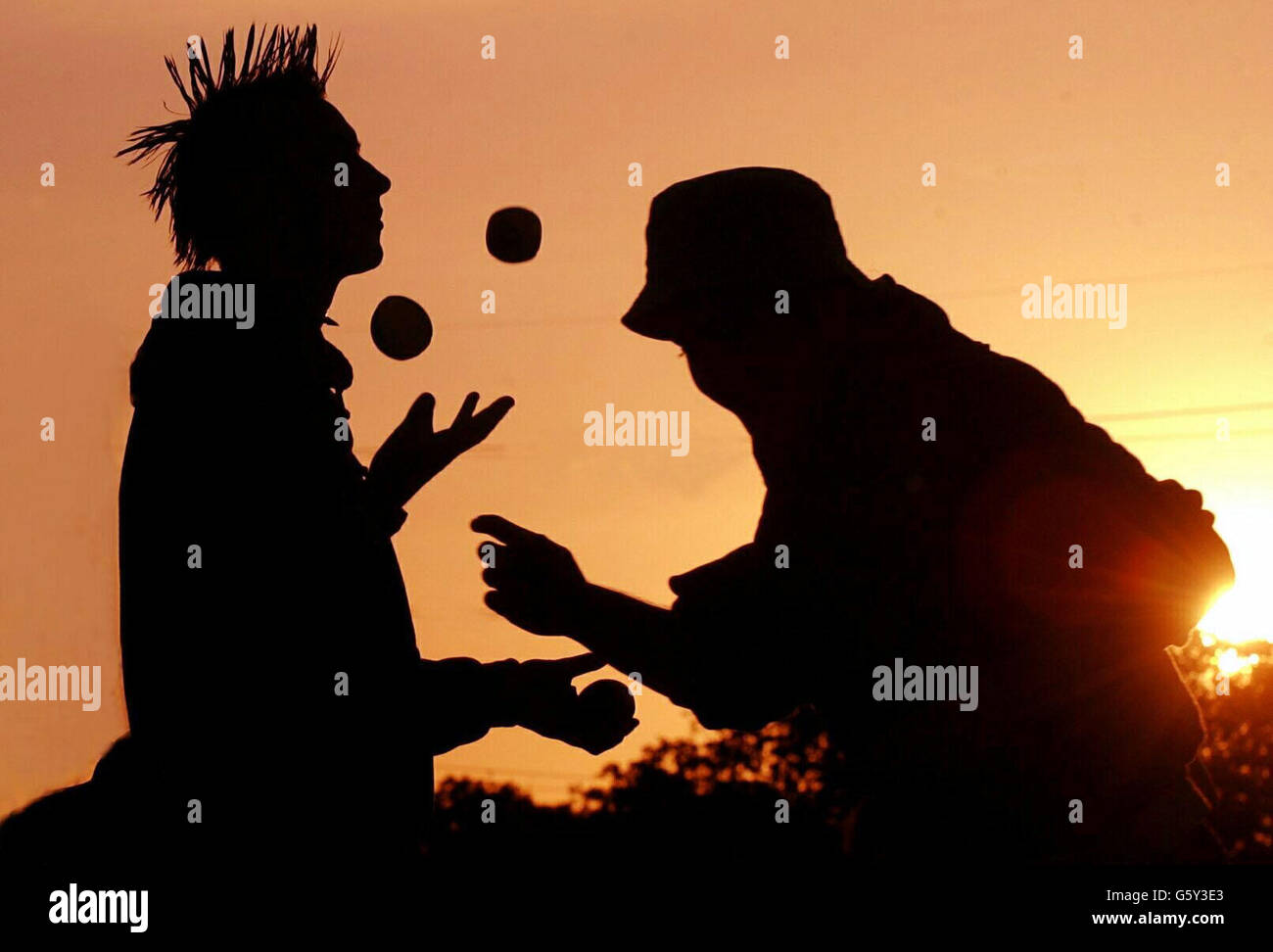 Dancing and juggling revellers at the dance tent continue through to ...