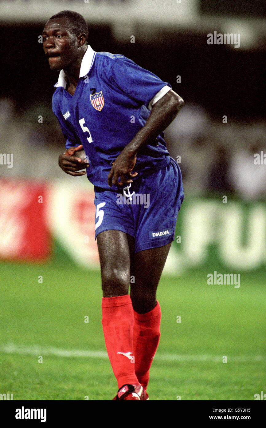 Soccer - African Cup of Nations - Gabon v Liberia Stock Photo - Alamy