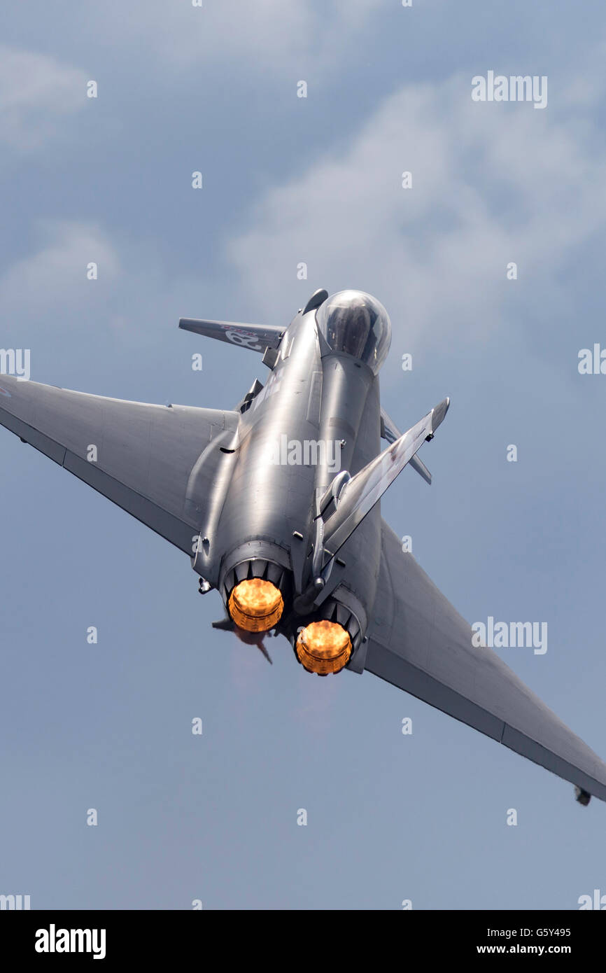 Royal Air Force (RAF) Eurofighter EF-2000 Typhoon multirole fighter ...