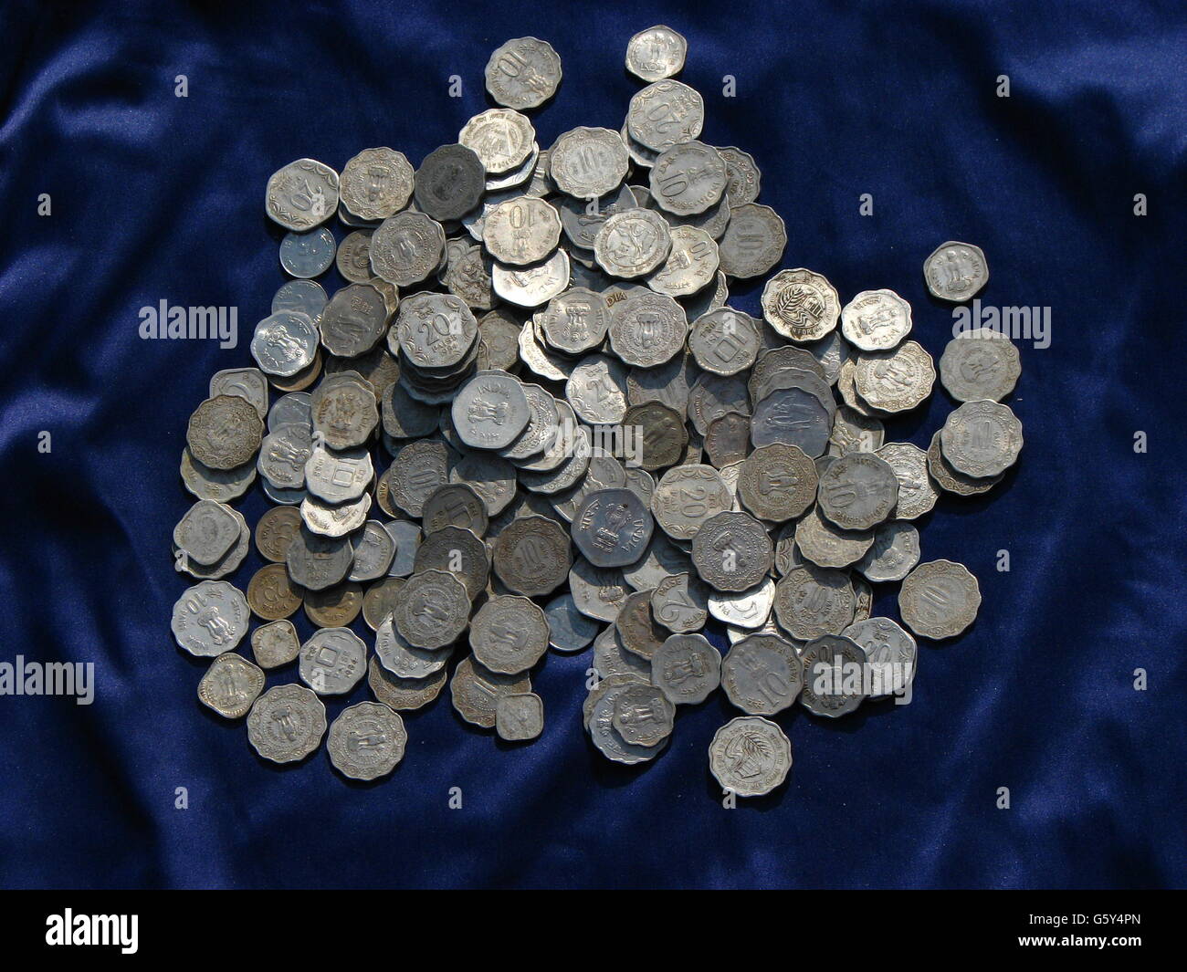 Indian ancient coins hi-res stock photography and images - Alamy