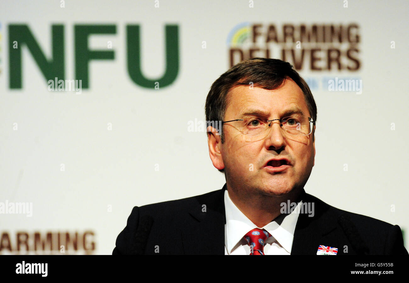 National Farmers' Union conference Stock Photo - Alamy