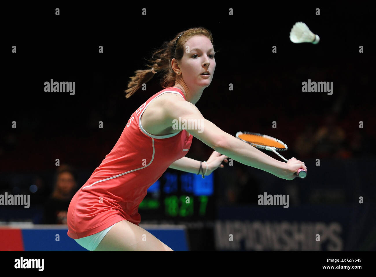 Wales' Carissa Turner during day one of the 2013 Yonex All England ...