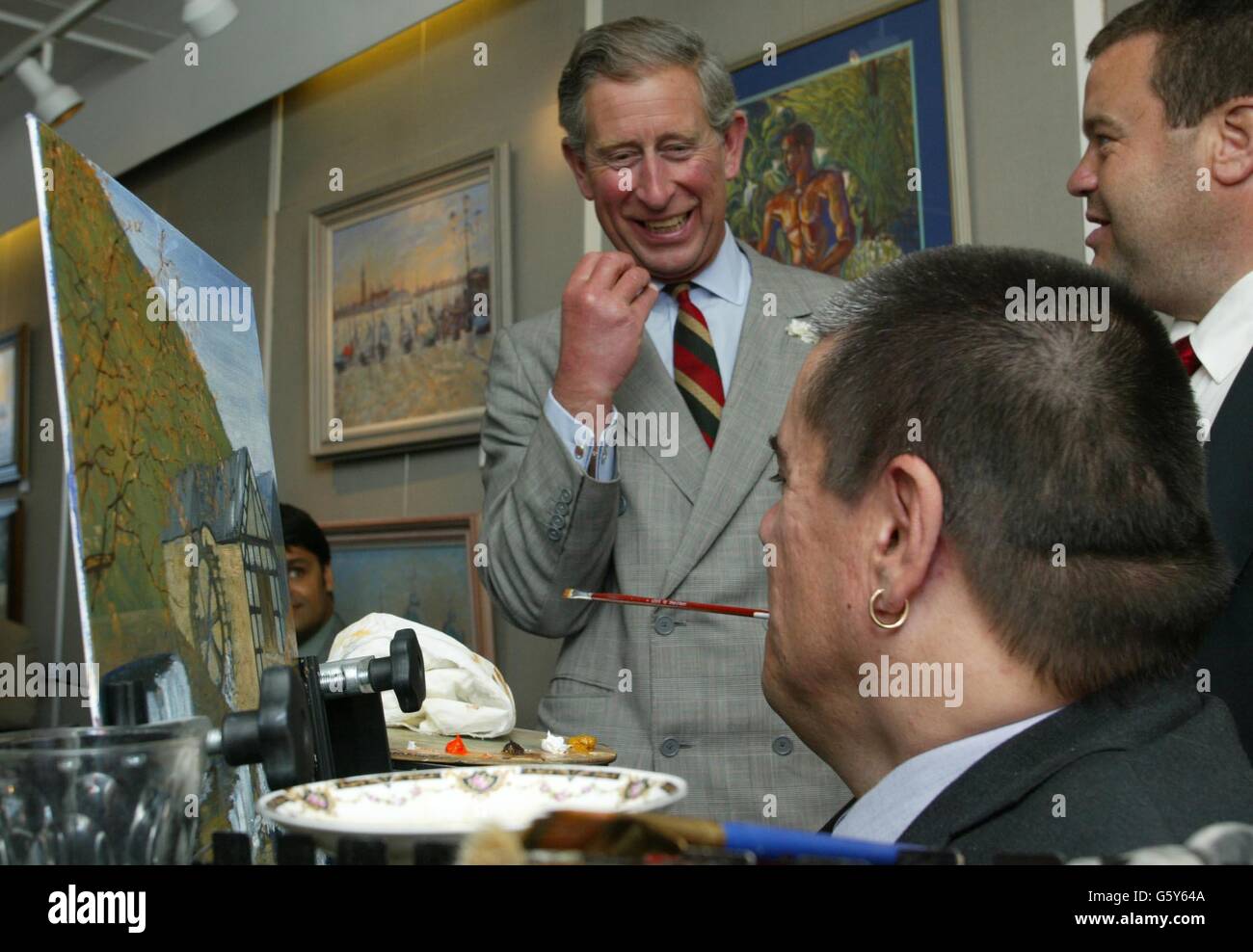 Prince charles teeth hi-res stock photography and images - Alamy
