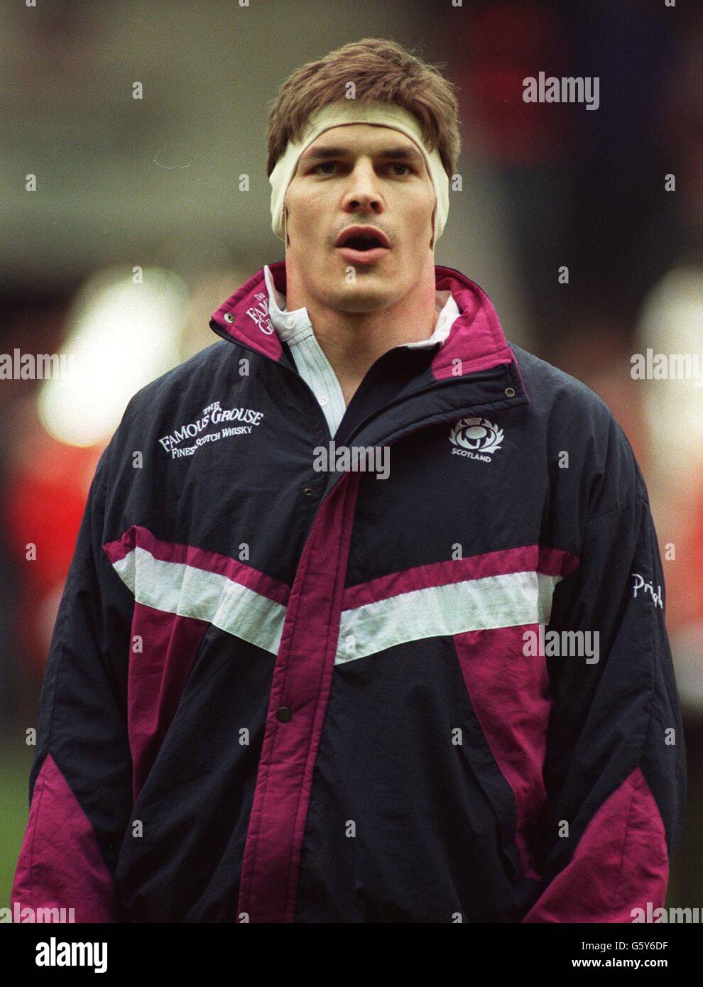 Five Nations Rugby Union, Wales V Scotland Stock Photo - Alamy