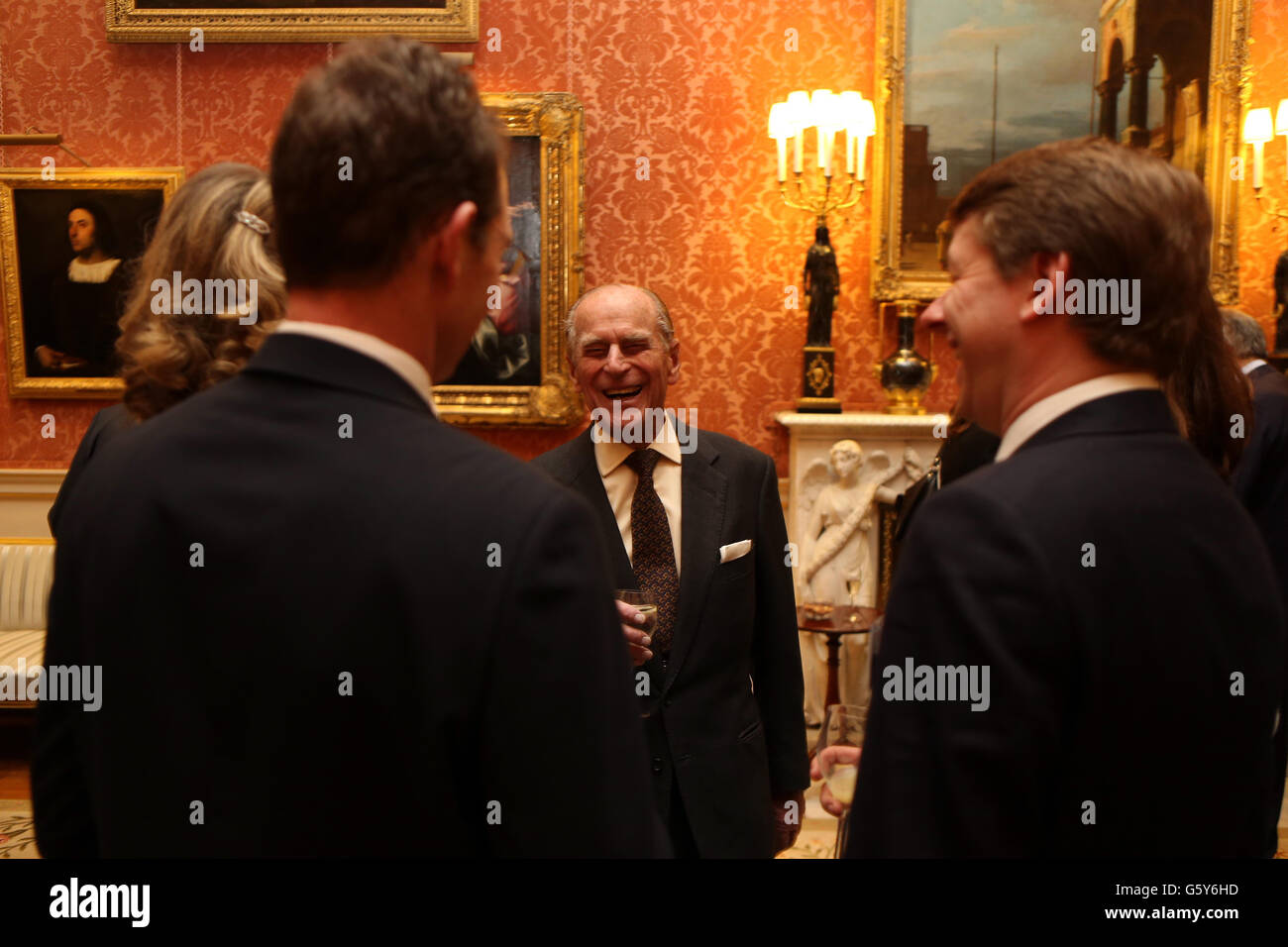 Royal reception for MPs Stock Photo - Alamy