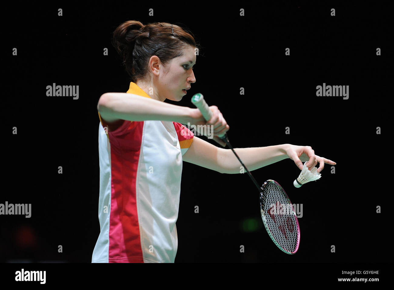 England's Heather Olver during day one of the 2013 Yonex All England ...