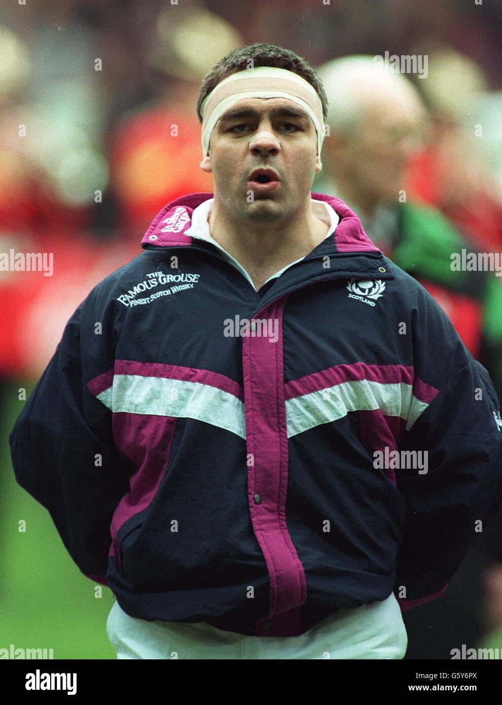 Five Nations Rugby Union, Wales V Scotland Stock Photo - Alamy