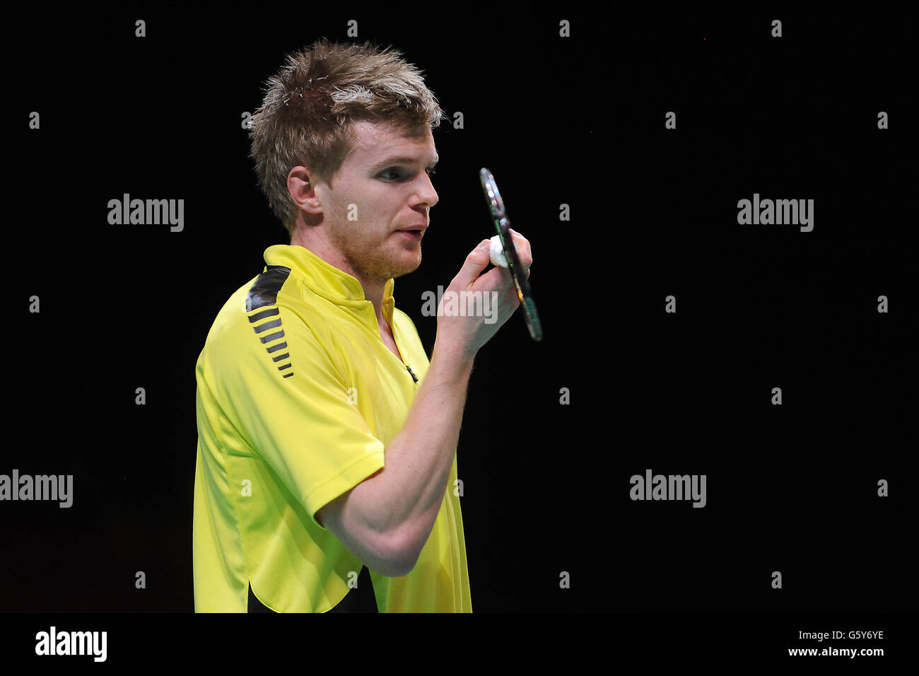 England's Marcus Ellis during day one of the 2013 Yonex All England ...