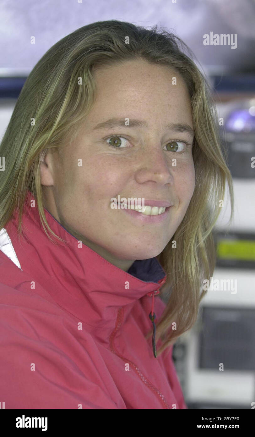 British yachtswoman Emma Richards Stock Photo - Alamy