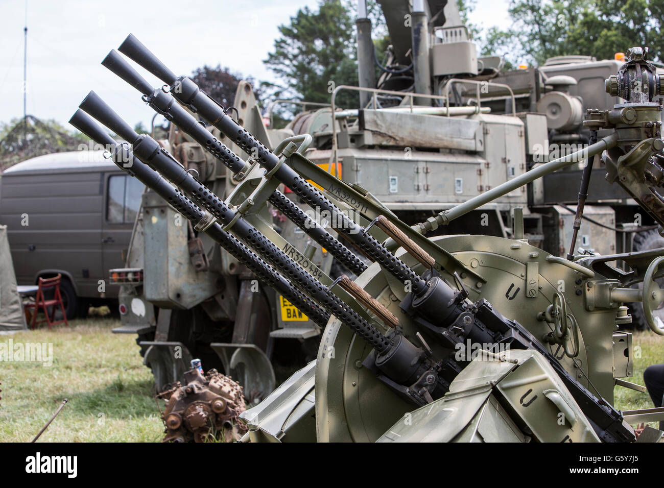 American anti aircraft gun hi-res stock photography and images - Alamy