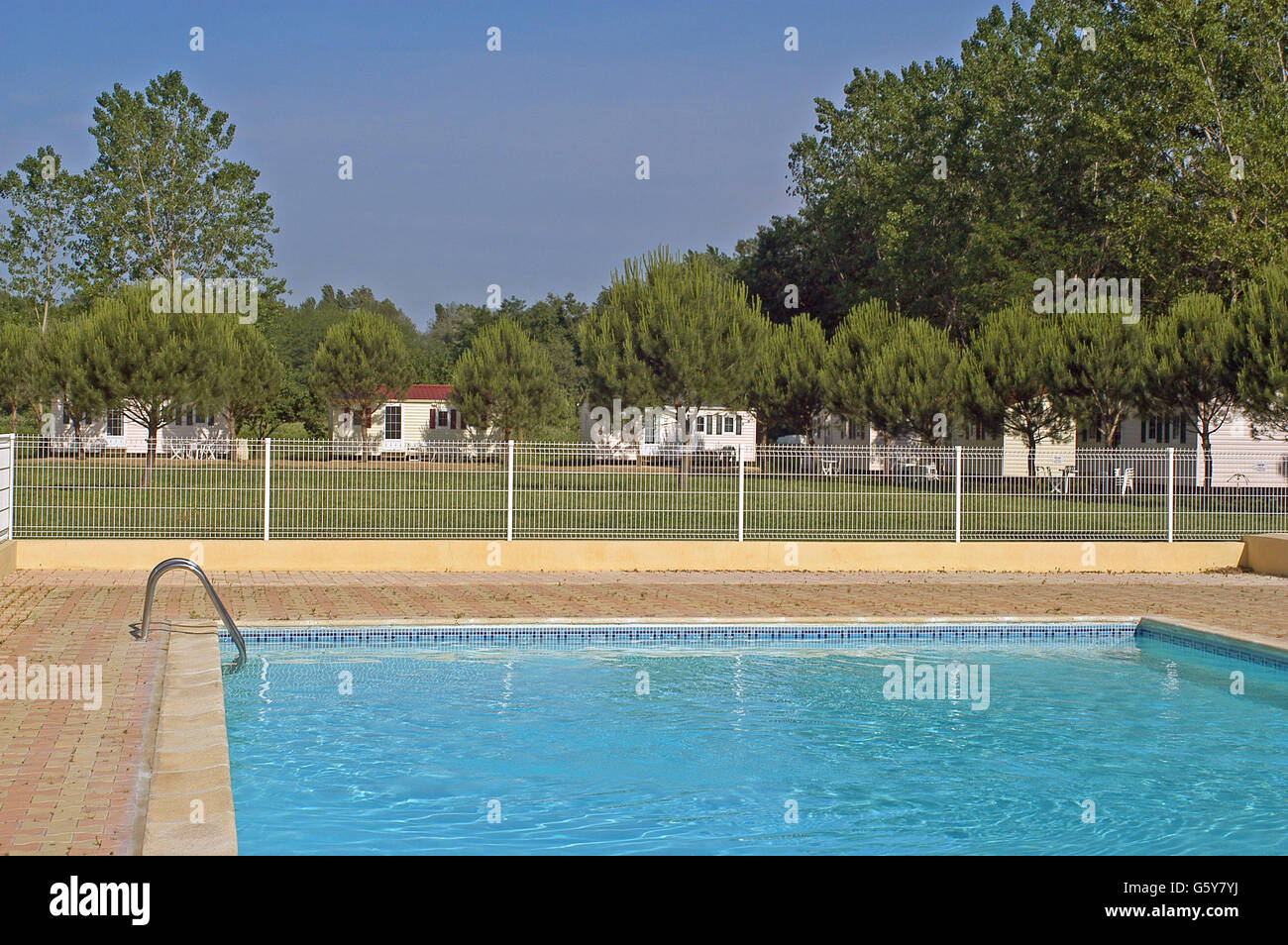 Campsite swimming pool hi-res stock photography and images - Alamy