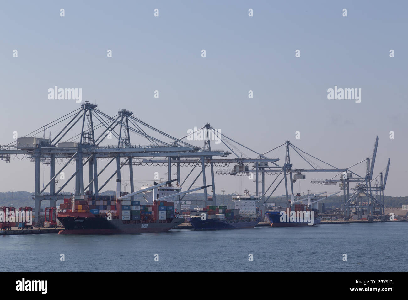 Danish cargo ship transportation hi-res stock photography and images ...