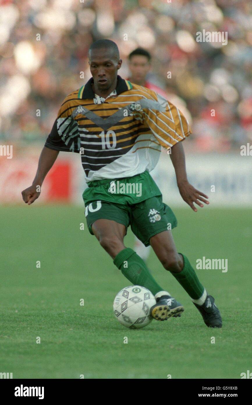 Soccer african cup of nations final south africa v tunisia hi-res stock ...