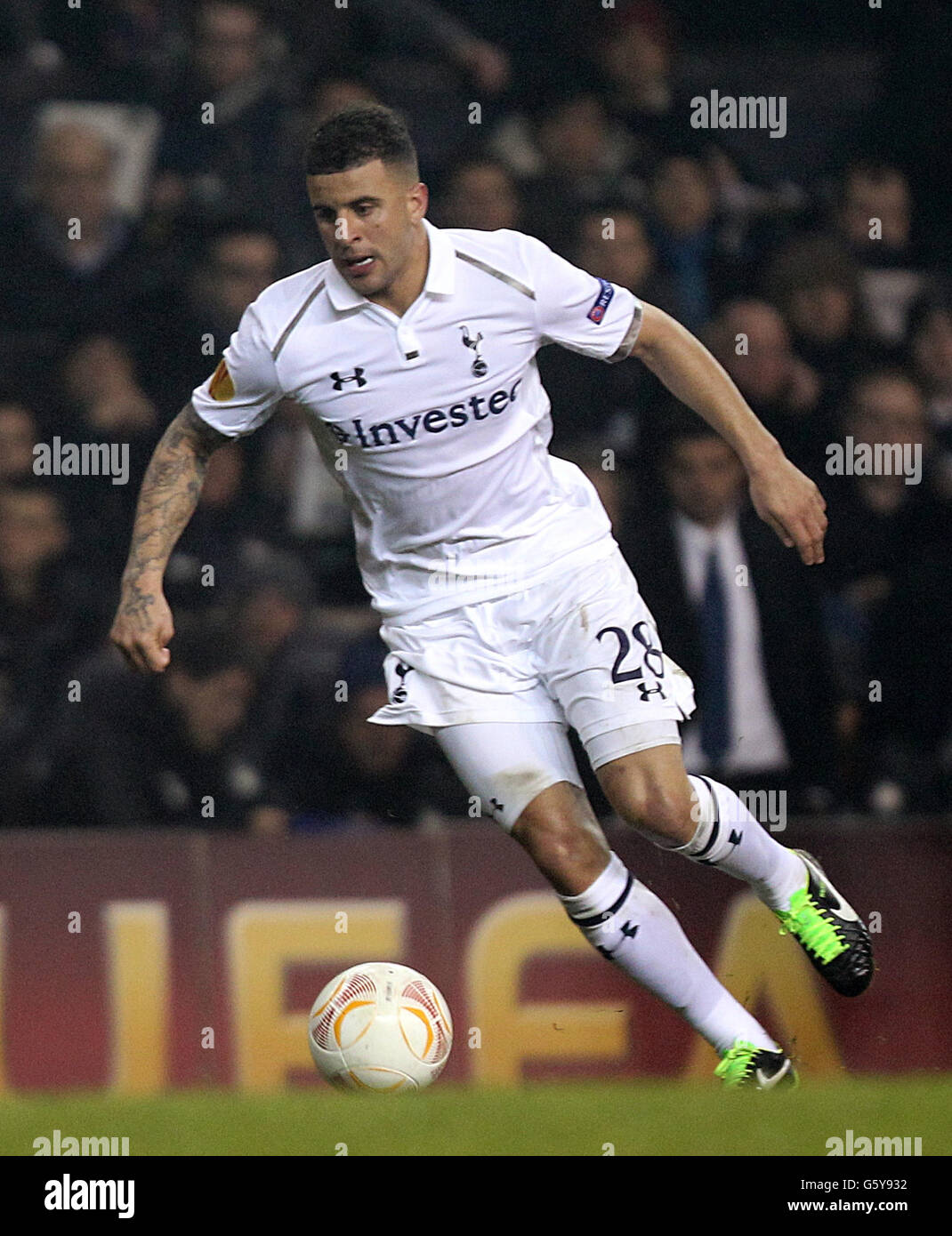 Soccer - UEFA Europa League - Round of 16 - First Leg - Tottenham ...