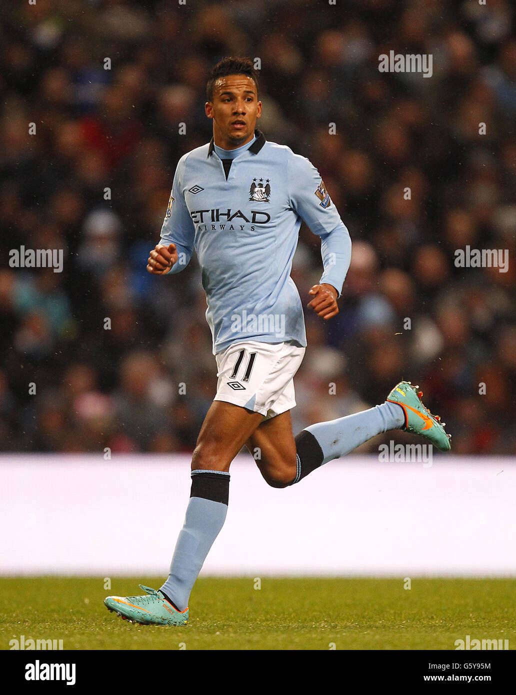 Manchester City Scott Sinclair High Resolution Stock Photography and ...