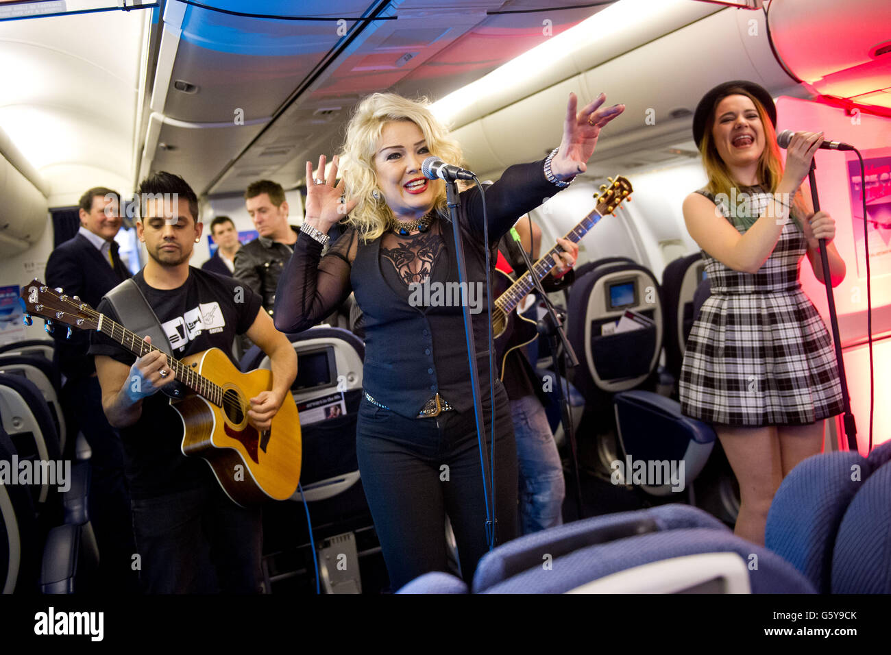Setting two new guinness world records hi-res stock photography and ...