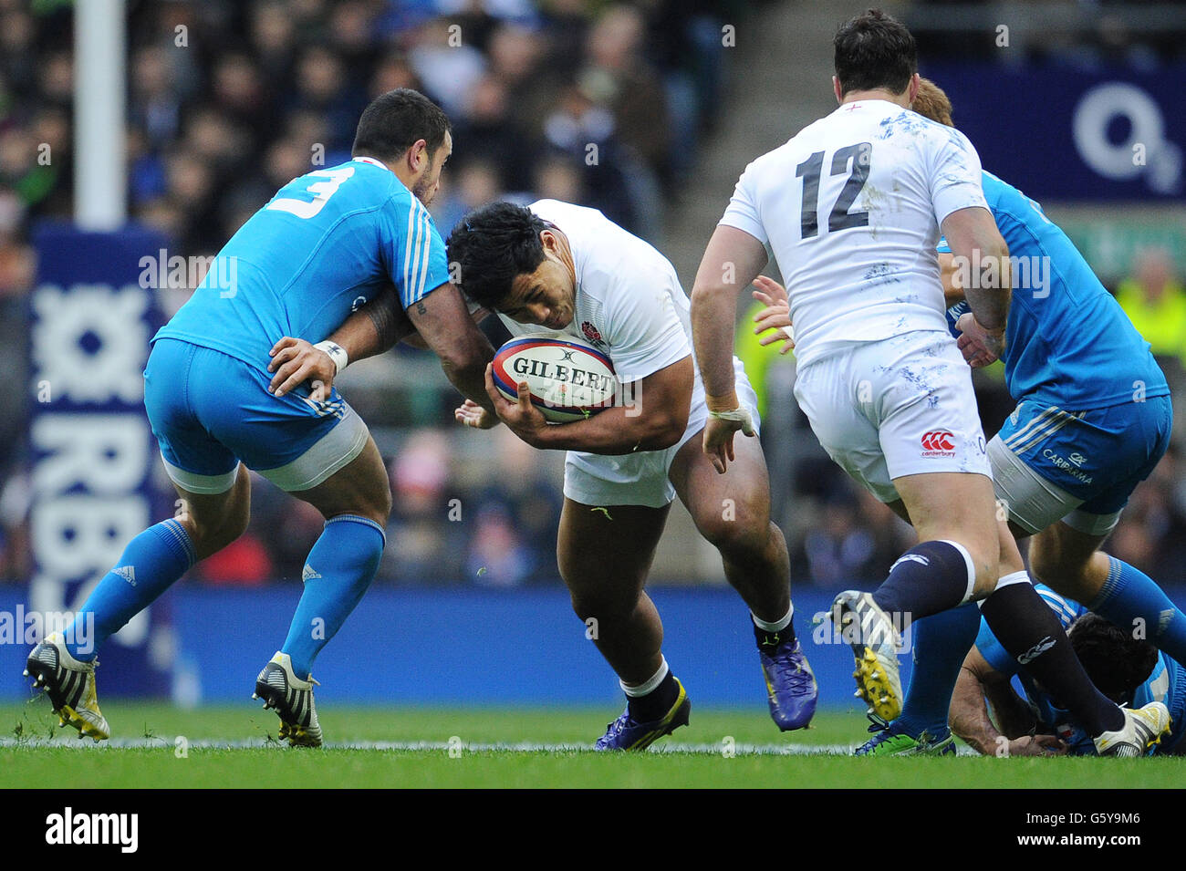 Rugby Union - RBS 6 Nations Championship 2013 - England v Italy - Twickenham Stock Photo - Alamy