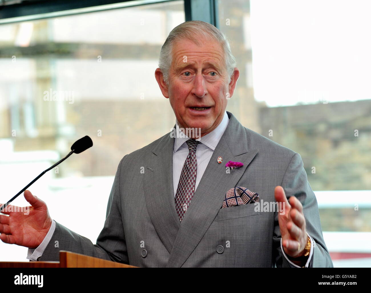 The Prince of Wales (right), known as the Duke of Rothesay when in ...