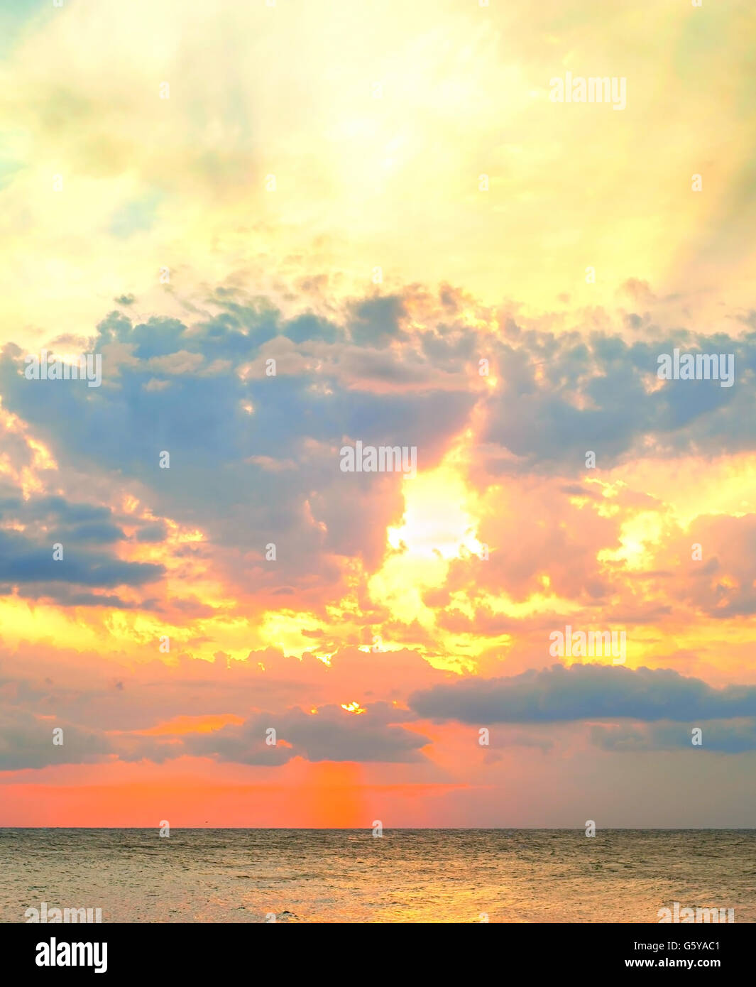 Many colors of sunset hi-res stock photography and images - Alamy