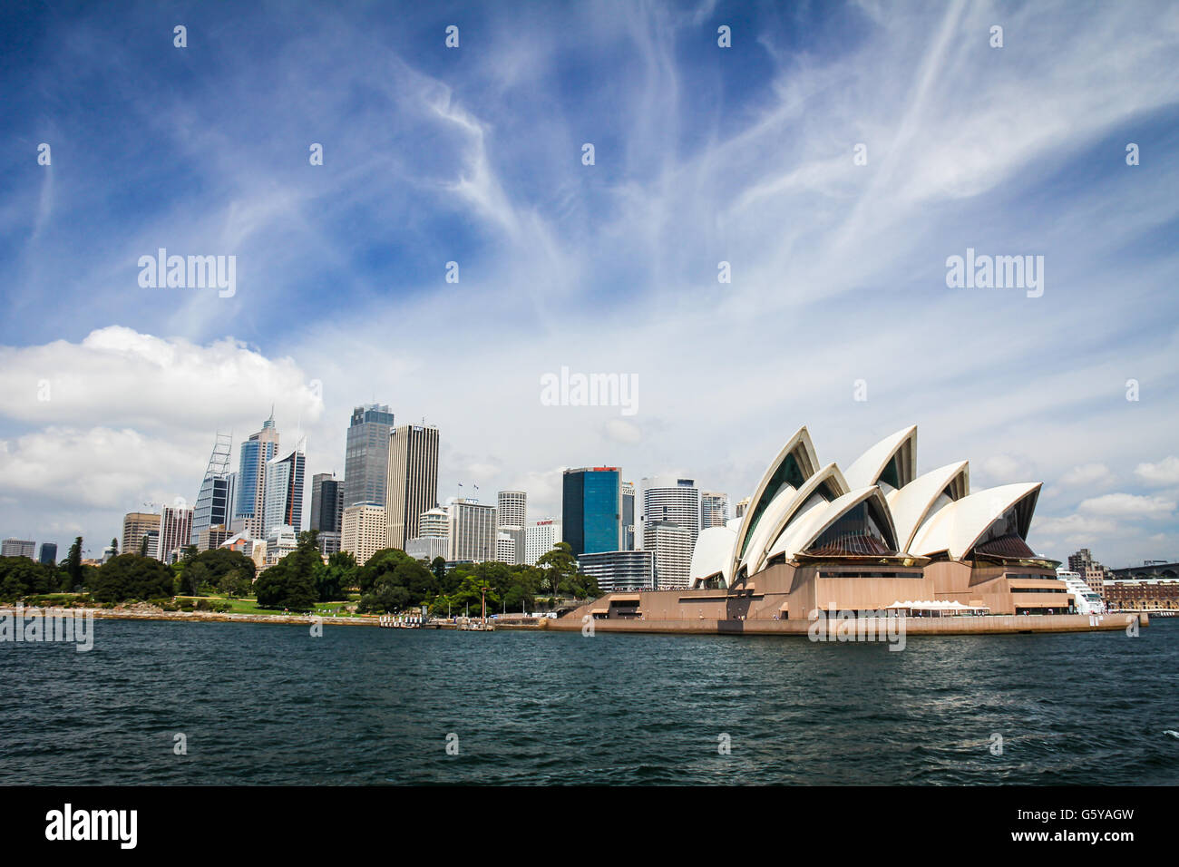Sydney Skyline in Australia Stock Photo - Alamy