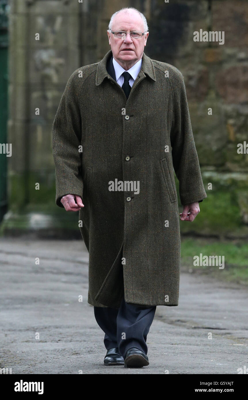 Bruce Millar funeral Stock Photo - Alamy