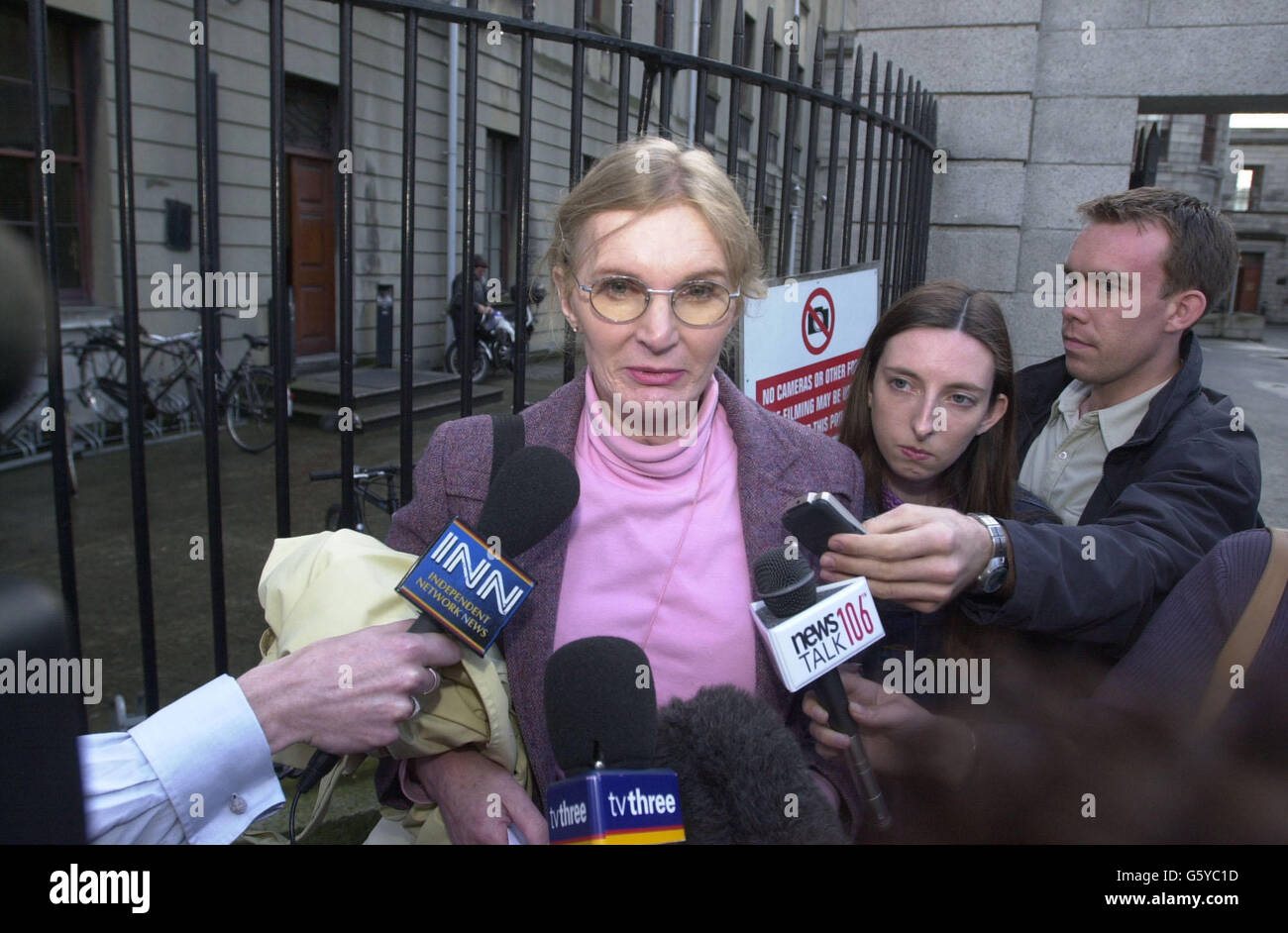 Lydia Foy the transexual dentist Stock Photo - Alamy